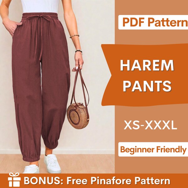 Women Pdf Pants Pattern - Etsy