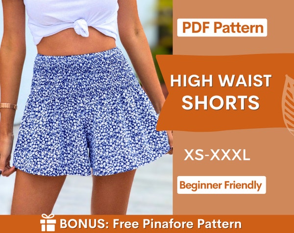 Vintage Skort Sewing Pattern PDF - Etsy Canada