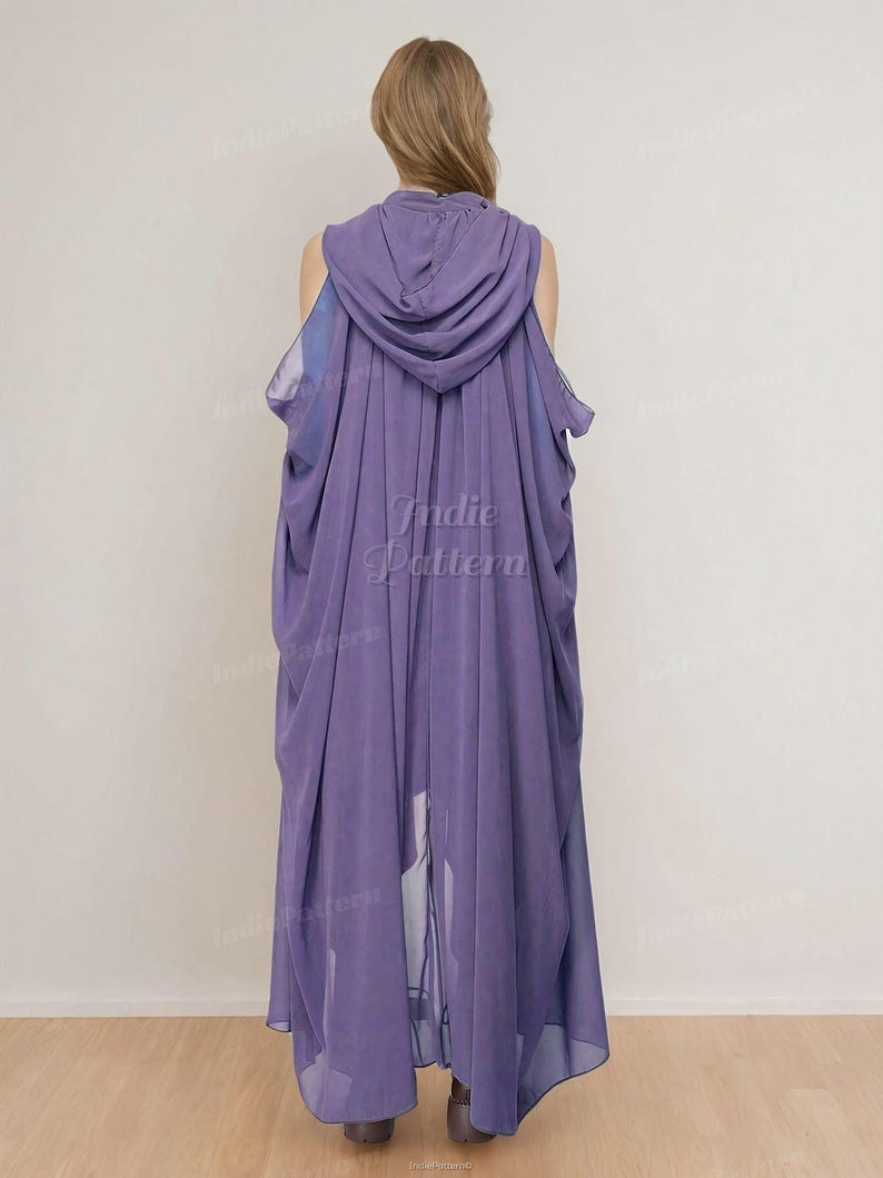 Mystic Cloak Pattern, Cloak Pattern, Cape Sewing Pattern, Renaissance ...