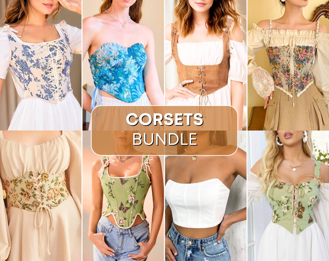Corset Sewing Patterns Top Patterns Sewing Patterns Women Patterns ...