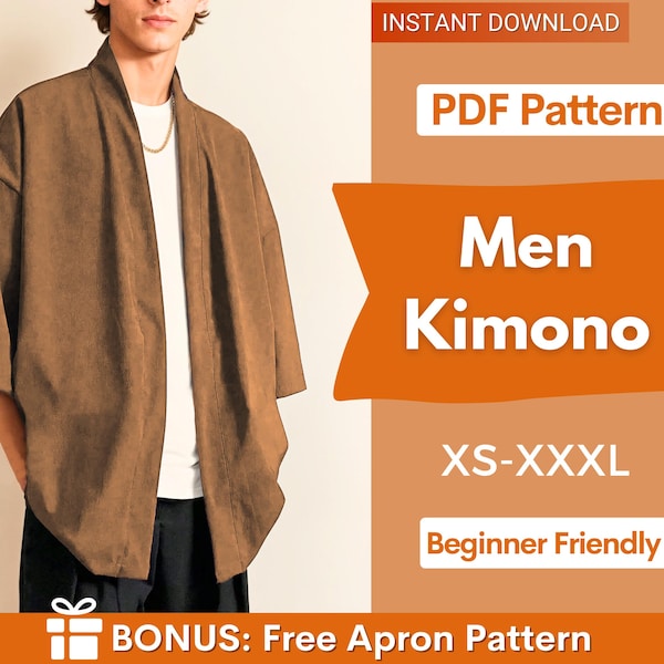 Kimono Pattern - Etsy