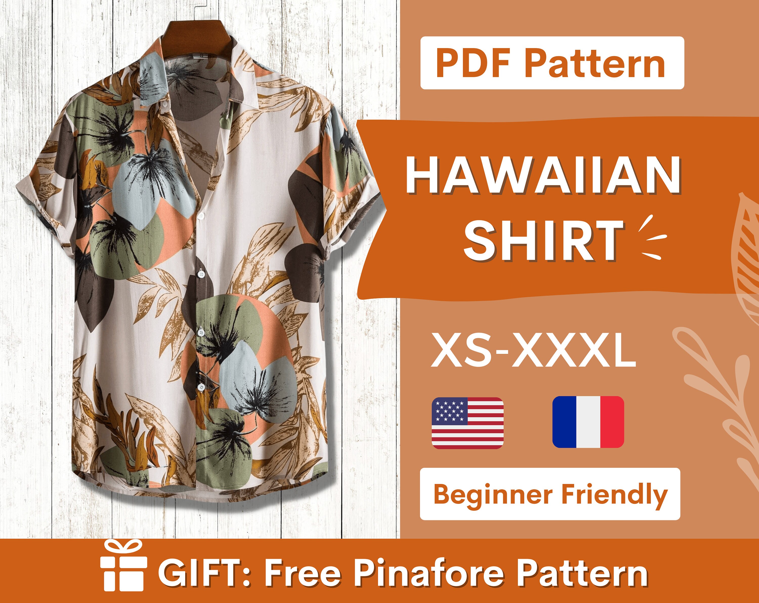 Hawaiian Shirt Sewing Pattern