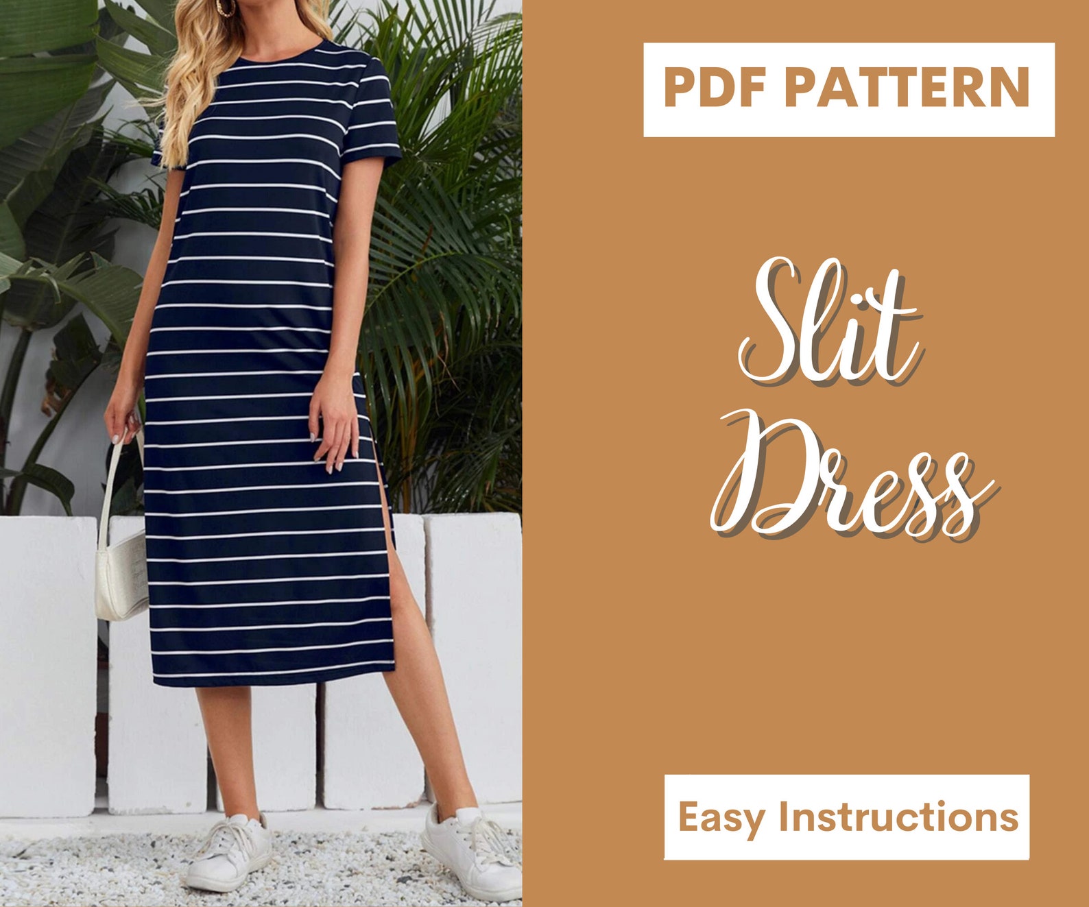 Sewing Pattern PDF Dress Sewing Patterns for Women Dress - Etsy
