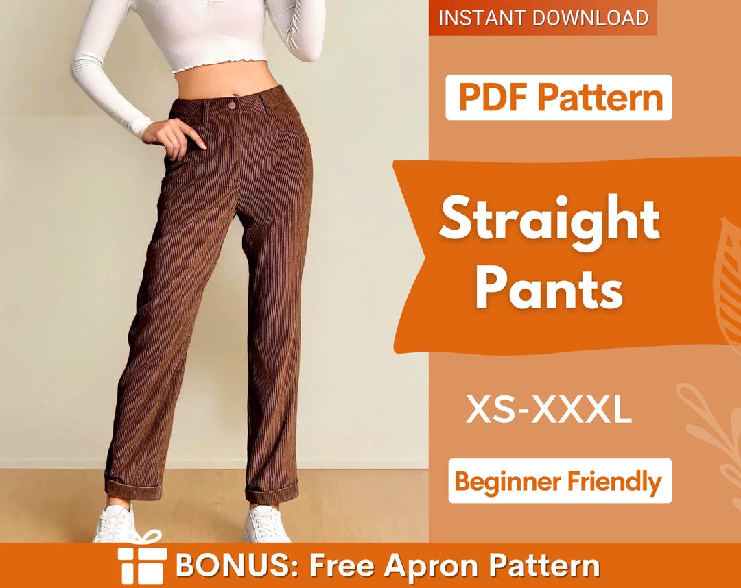 Pants Sewing Pattern | Trousers Pattern | Women Pants Pattern ...