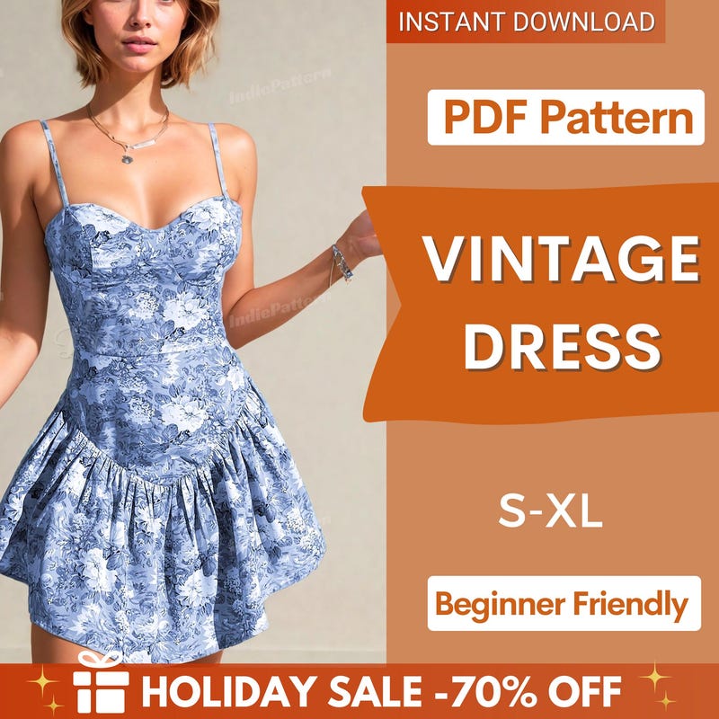 Vintage Dress Patterns - Etsy
