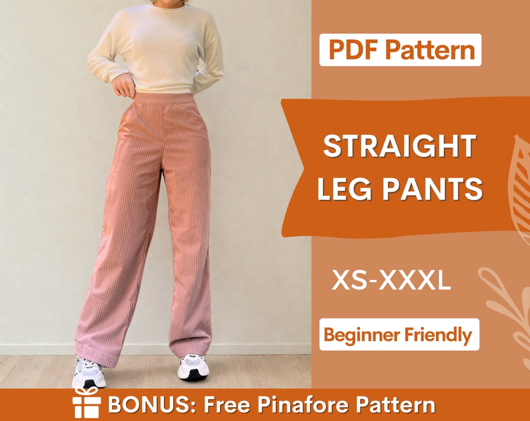 Women Pants Sewing Pattern Trousers Pattern Pants Pattern Women Sewing ...