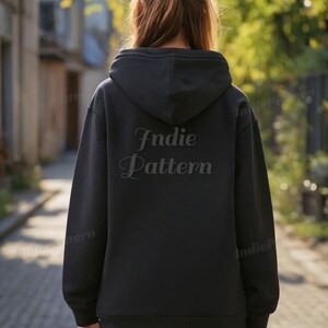 Zip up Hoodie Pattern, Women Hoodie, Sweatshirt Pattern, Women Sewing ...