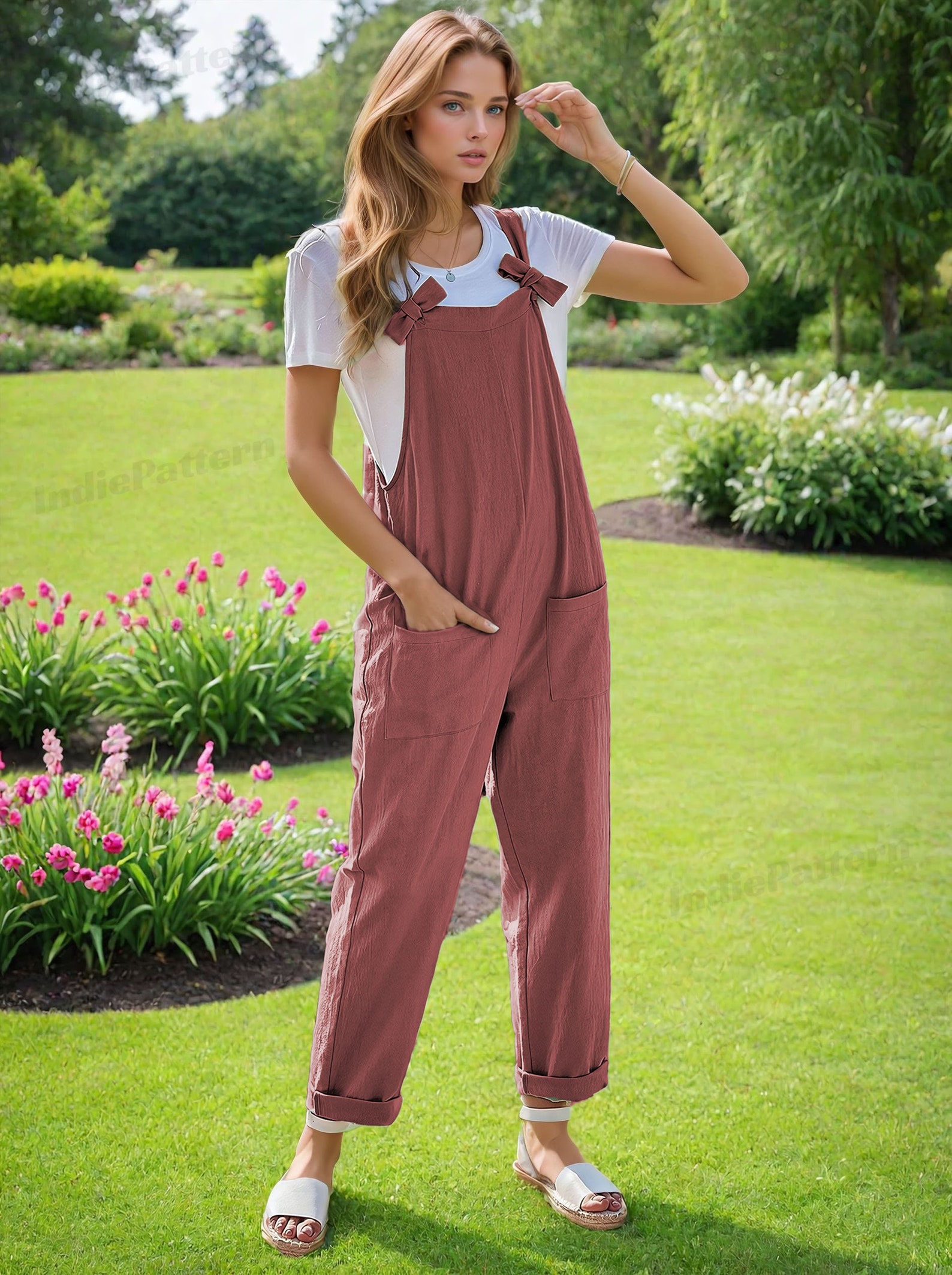 Overall Jumpsuit Pattern, Meadow Overalls, Overalls Pattern, Pattern ...