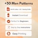 50+ Men Patterns Bundle | Men Sewing Patterns | Men Shorts | Men Jacket ...