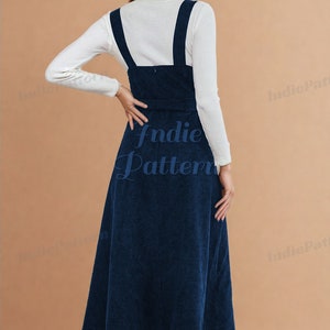 Overall Dress Sewing Pattern | Dress Pattern | Sewing Patterns | Women ...