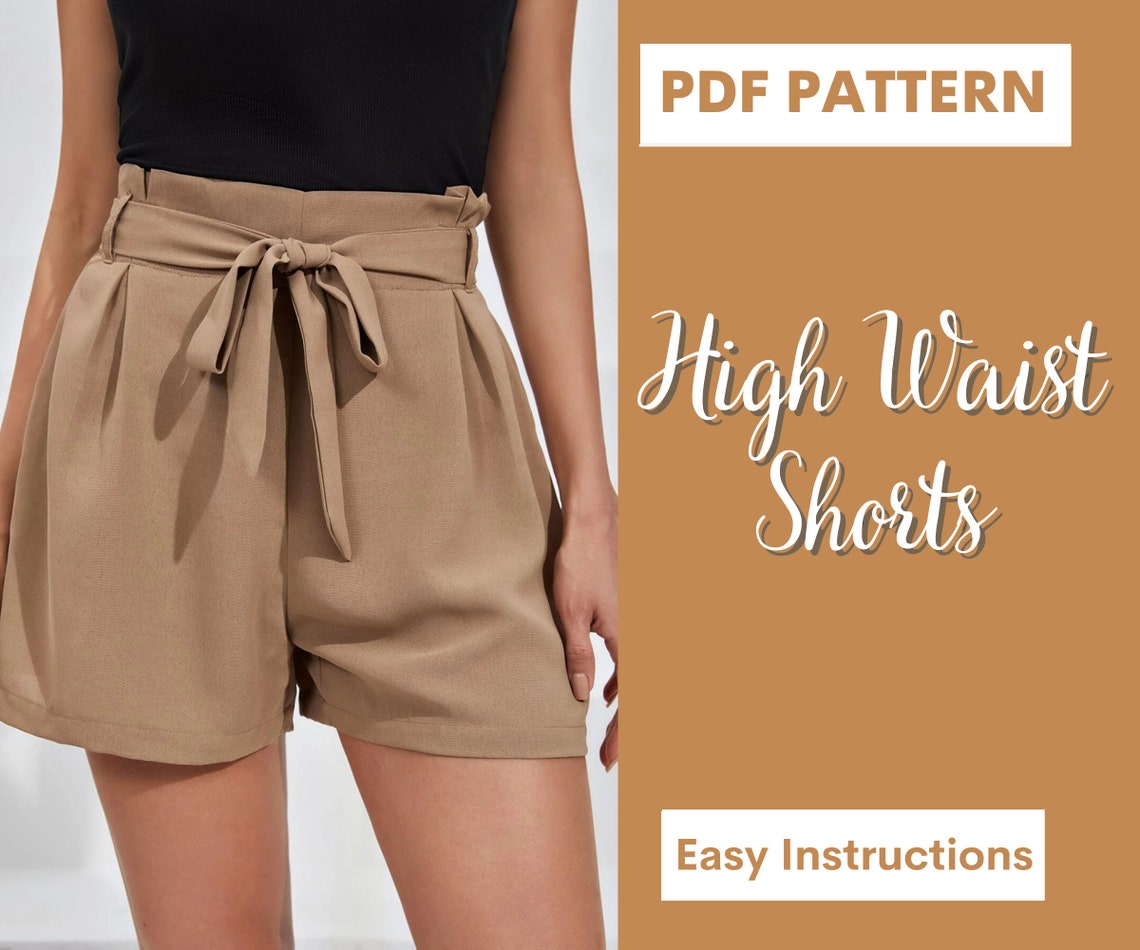 Shorts Sewing Pattern PDF Sewing Pattern Shorts Wide Shorts - Etsy New ...