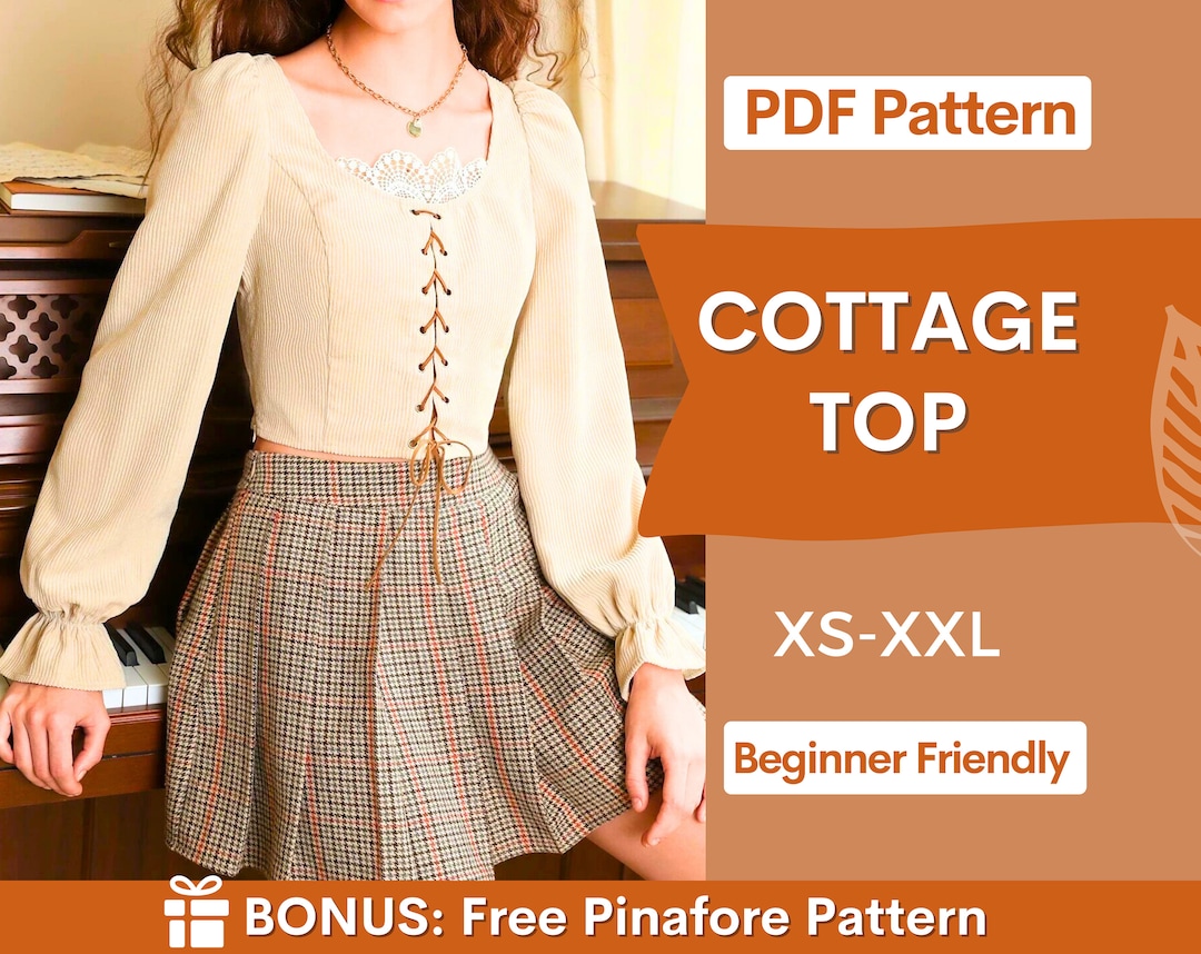 Milkmaid Blouse Pattern XS XXL Medieval Pattern Women Blouse Pattern ...