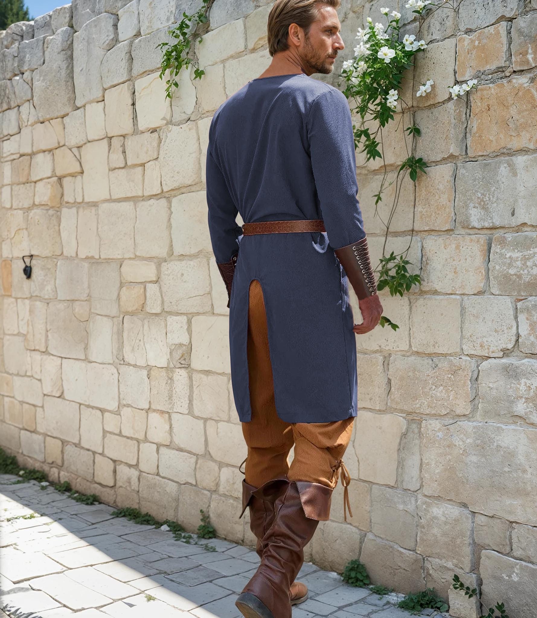 Medieval Tunic Sewing Pattern for Men, Medieval Shirt Pattern, Mens ...