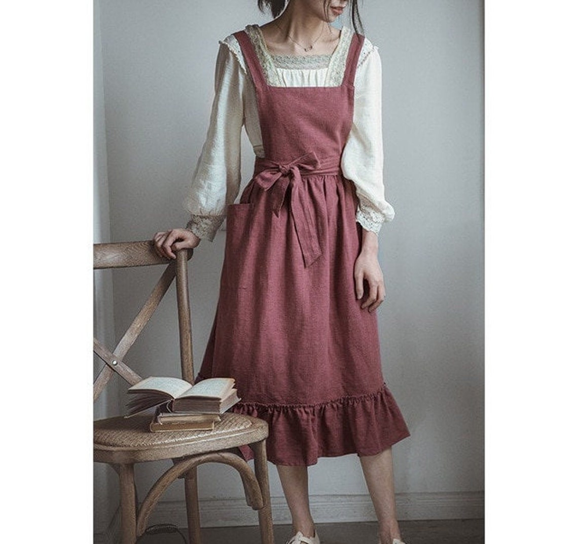 Pinafore Dress Pattern Apron Pattern PDF for Women Vintage - Etsy