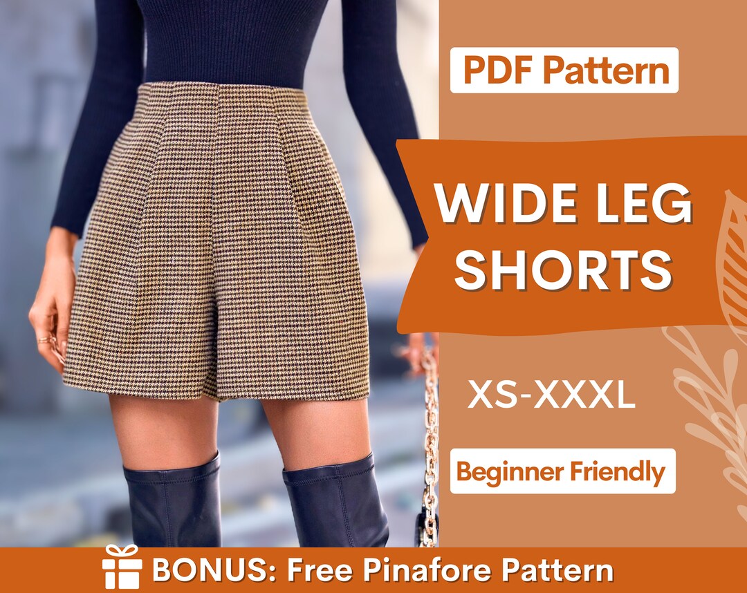 Shorts Sewing Pattern Sewing Patterns Sewing Patterns for - Etsy