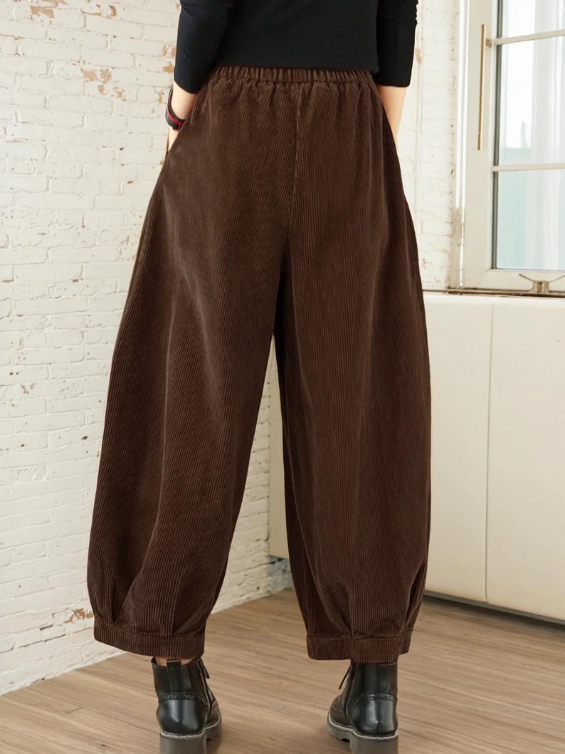 Balloon Pants Sewing Pattern, Barrel Leg Pants Pattern, Wide Leg Pants ...