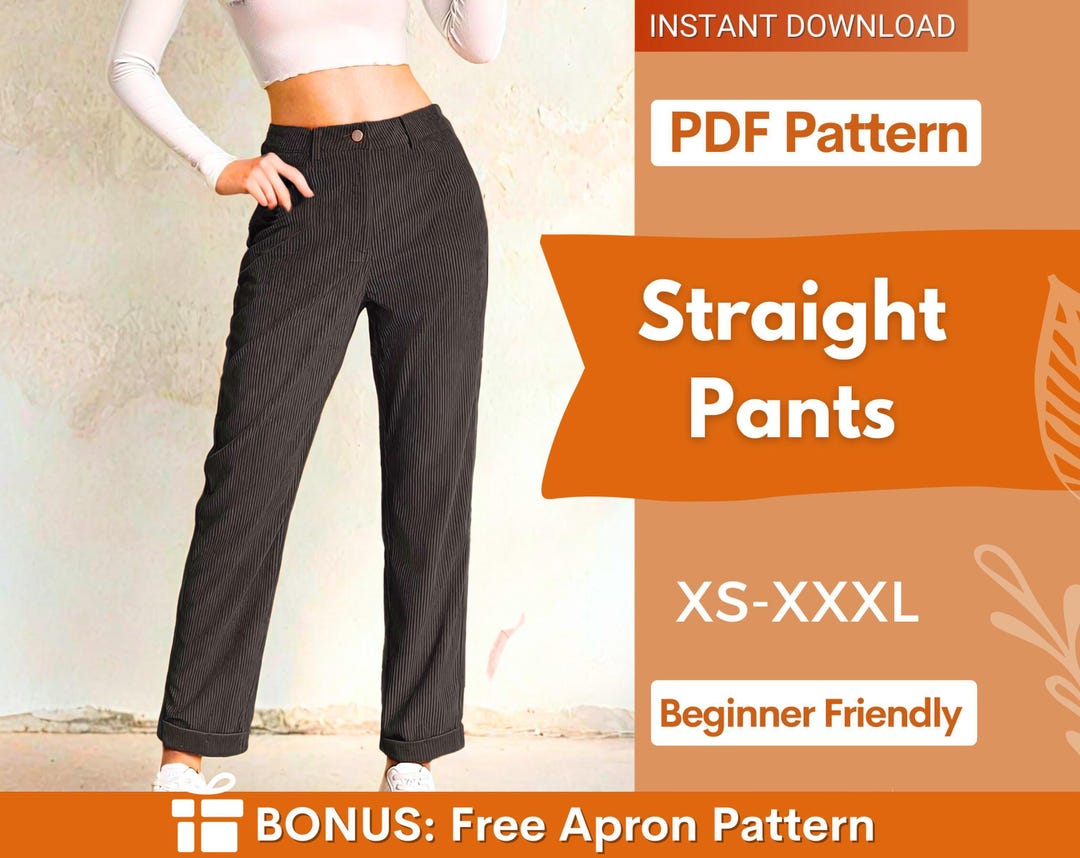 Pants Sewing Pattern | Trousers Pattern | Women Pants Pattern ...