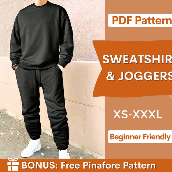 Mens Sweatpants Sewing Pattern - Etsy