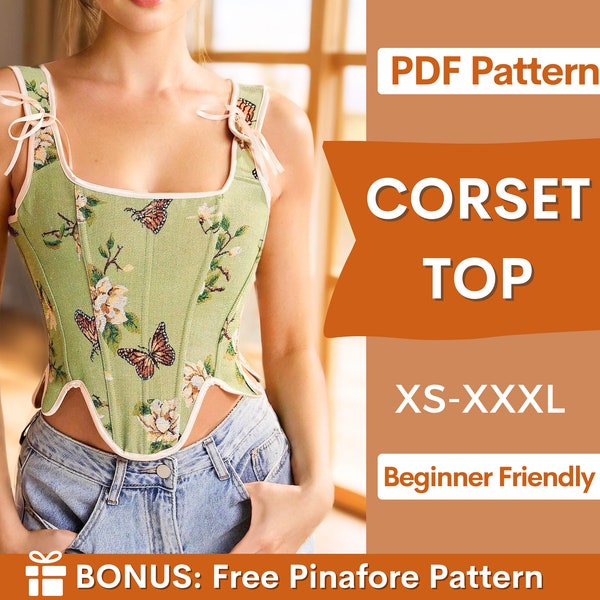 Cottagecore Top Pattern - Etsy