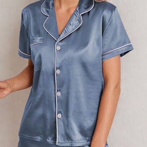 Pajama Set Sewing Pattern | Pajama Top and Shorts Pattern | Women ...