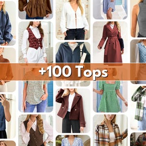 Whole Shop Bundle +520 Sewing Patterns | Sewing Patterns | Women ...