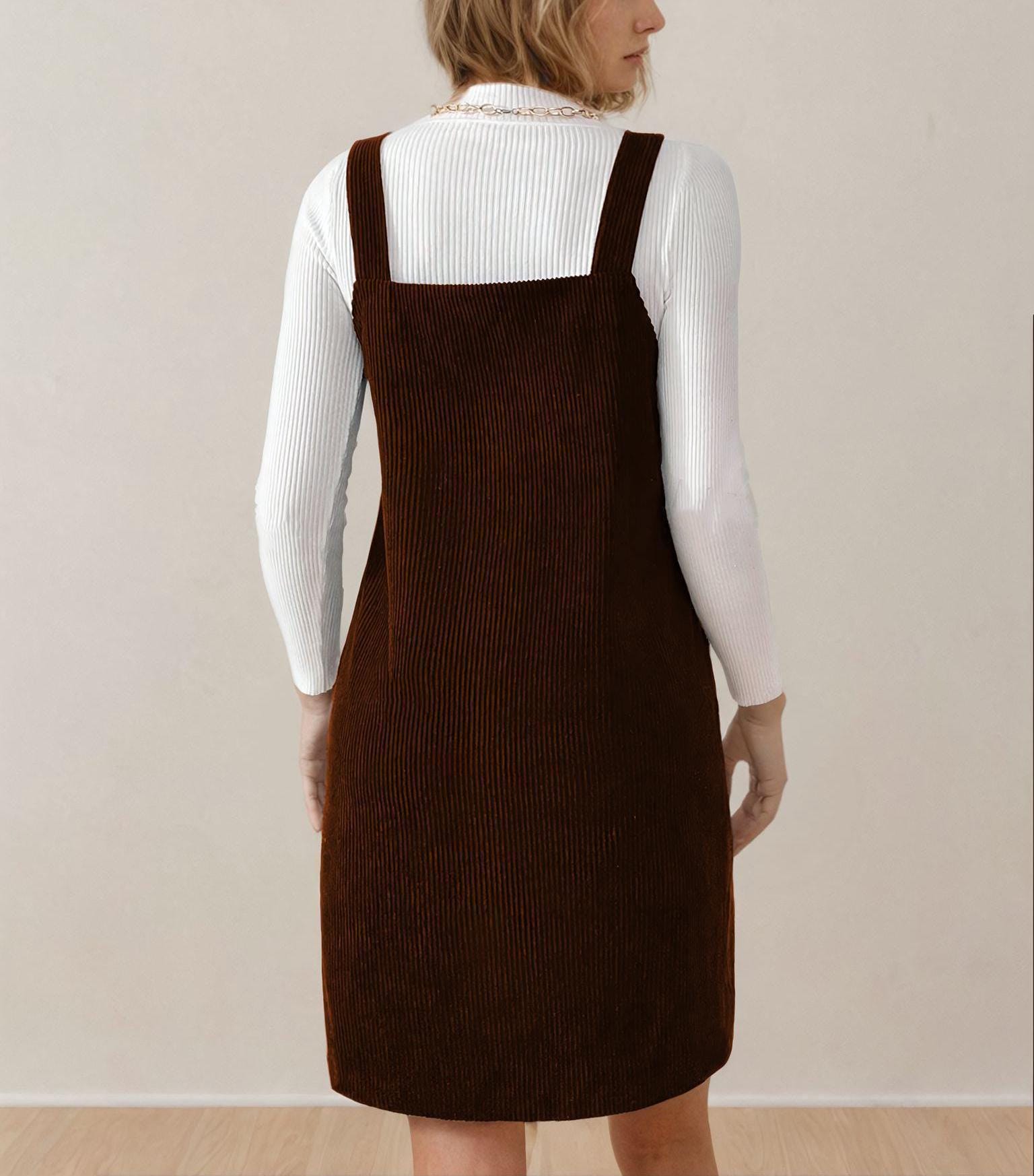 Pinafore Dress Pattern | Overall Dress Sewing Pattern | Jumper Pattern ...