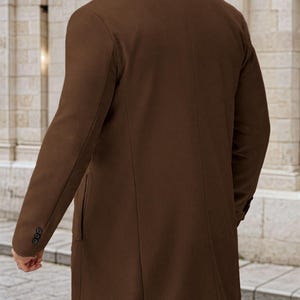 Men Coat Sewing Pattern | Winter Coat Sewing Pattern | Long Coat ...