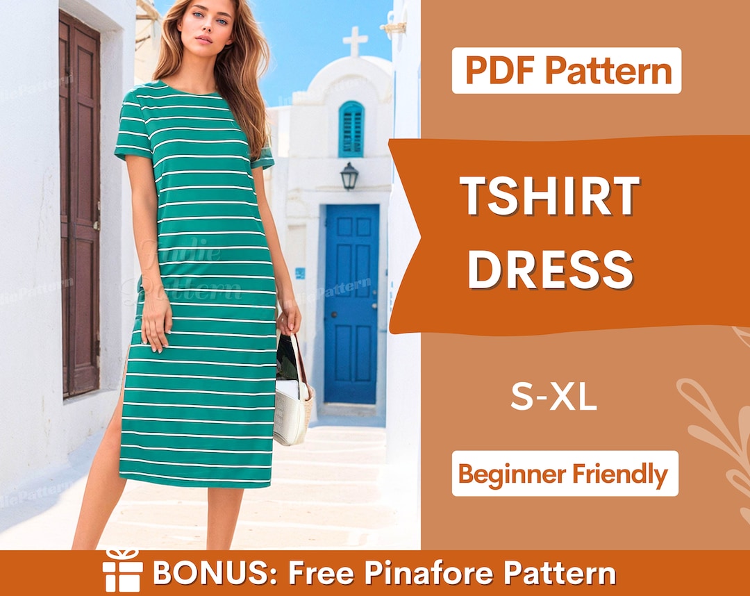 Sewing Pattern PDF Dress Sewing Patterns for Women Dress Pattern Dress ...