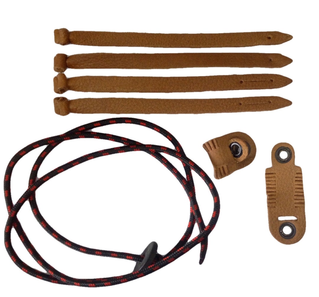 Falconry Aylmeri Anklets, Jesses & Leash Set Cow Leather - Etsy