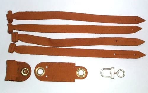 Falconry Aylmeri Anklets, Jesses & Swivel Set - Etsy