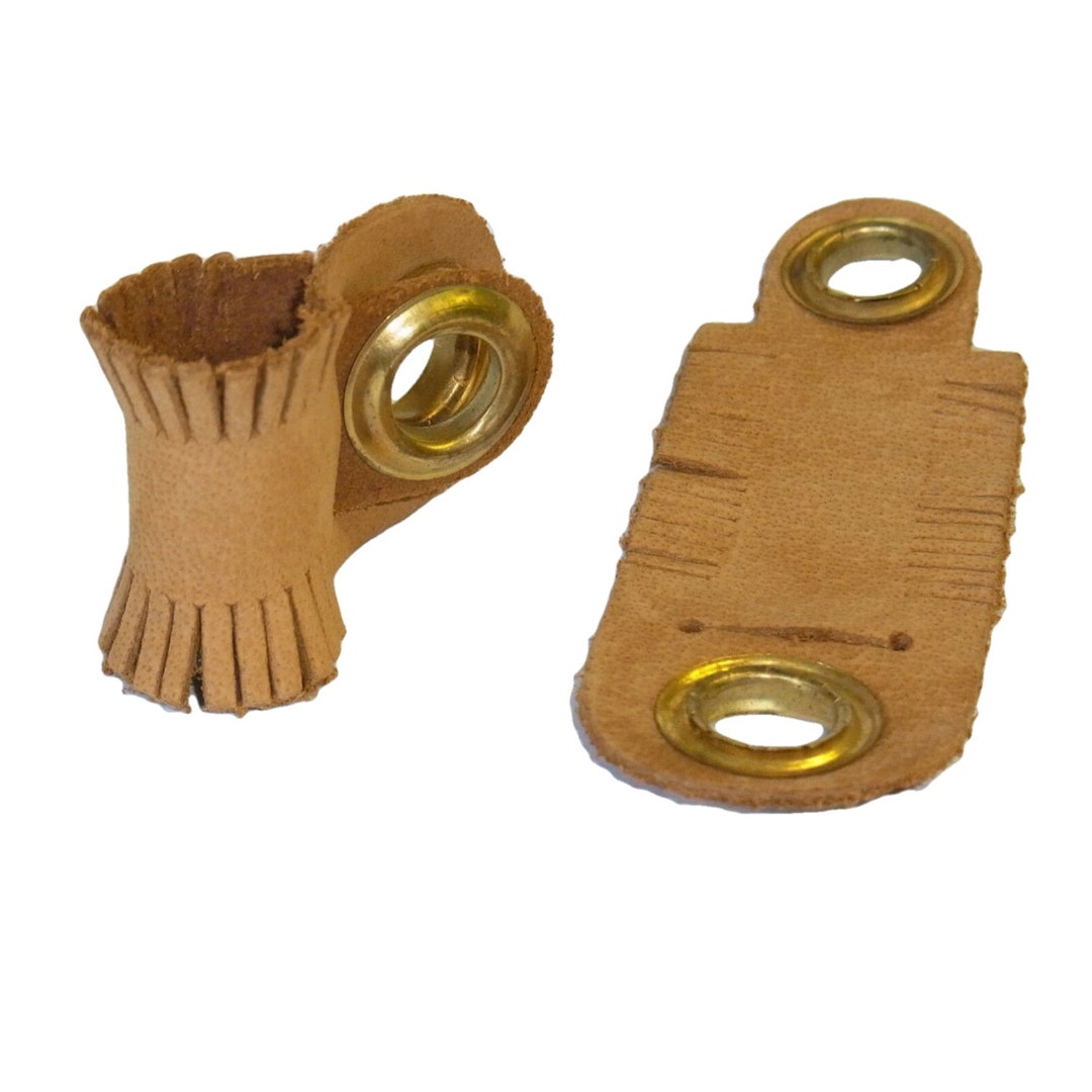 Falconry Aylmeri Anklets Made From Real Cows Leather, Pair...all Sizes ...