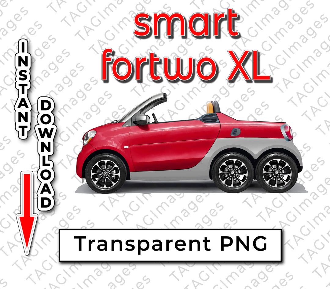4 Wheel Drive Custom Smart Fortwo XL, Six Wheeled Convertible Tiny Car ...