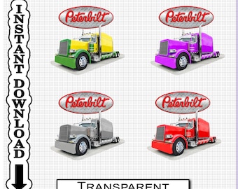 2 Peterbilt Paccar 3D Vinyl Die Cut Decals - Etsy