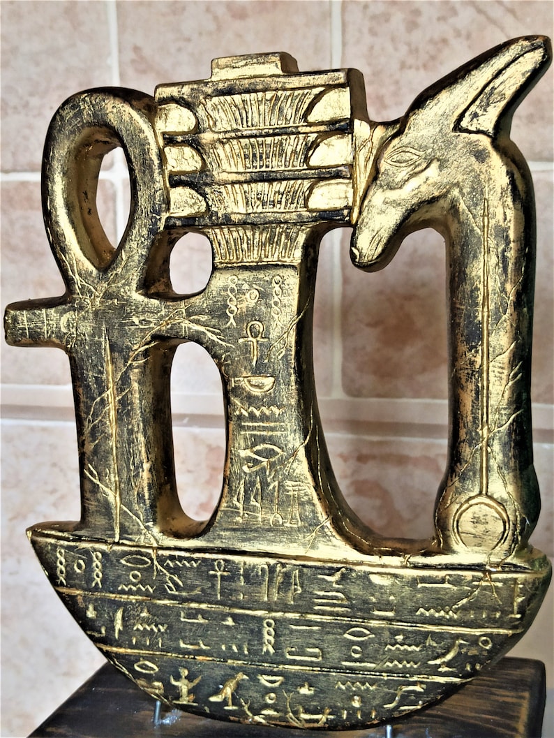 Djed-ankh-was Scepter, Ancient Egypt, Replica Late Dynastic Period ...