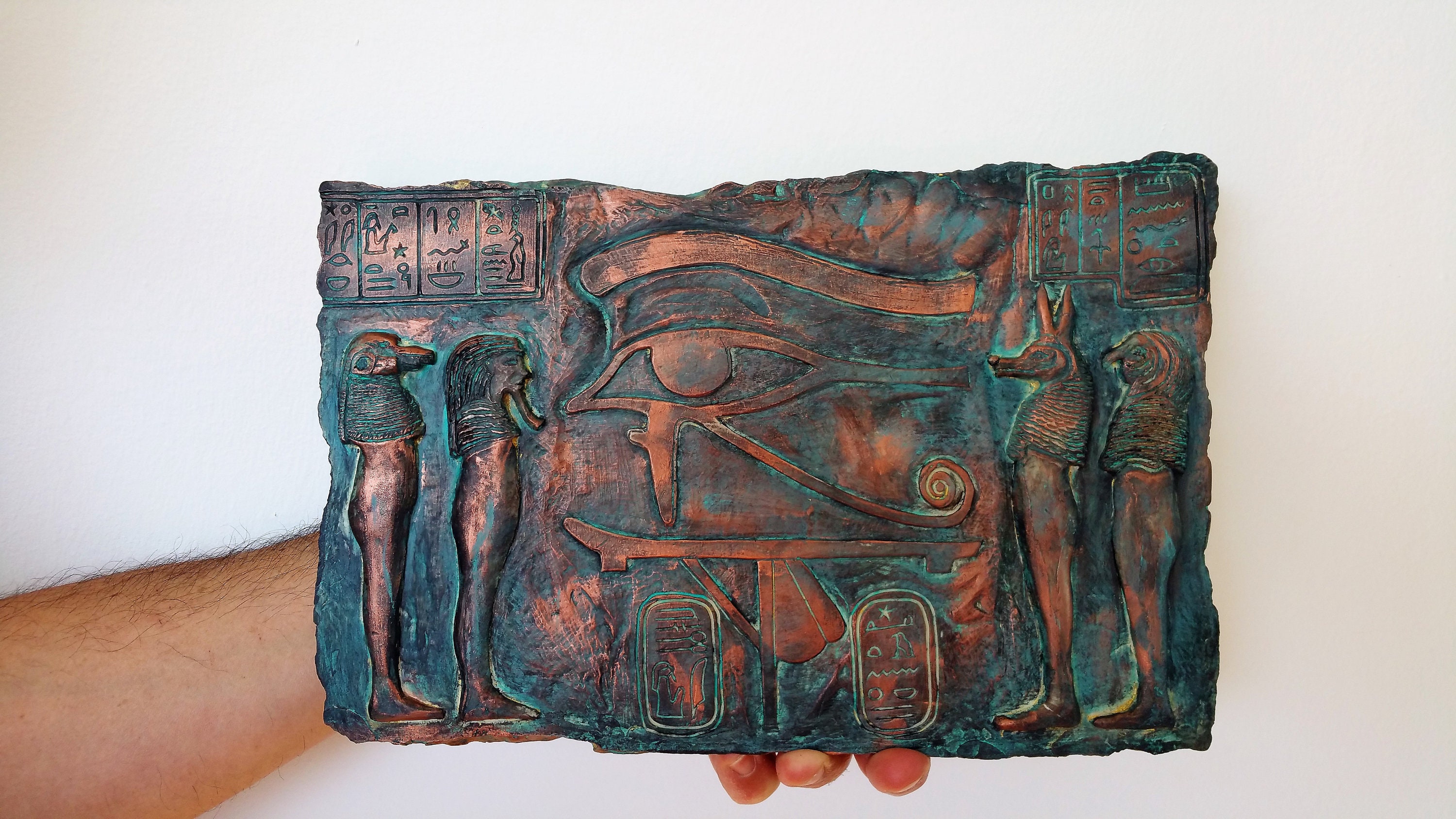 The Eye of Horus, "the Triumph of Good Over Evil"vintage Replica ...