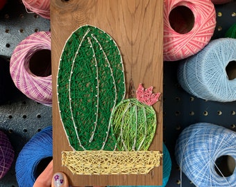 Cactus String Art | Etsy