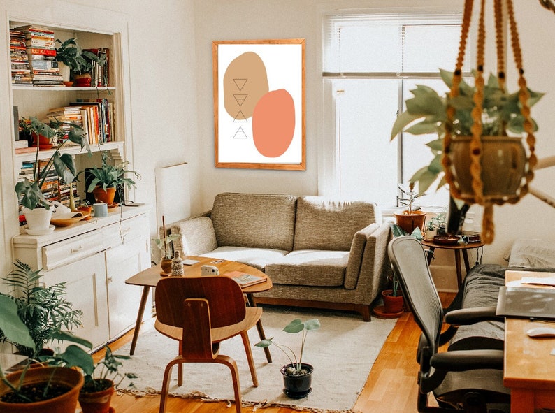 Four Elements Abstract Art Print - Etsy