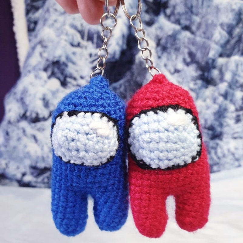 Among Us Keychain - Etsy