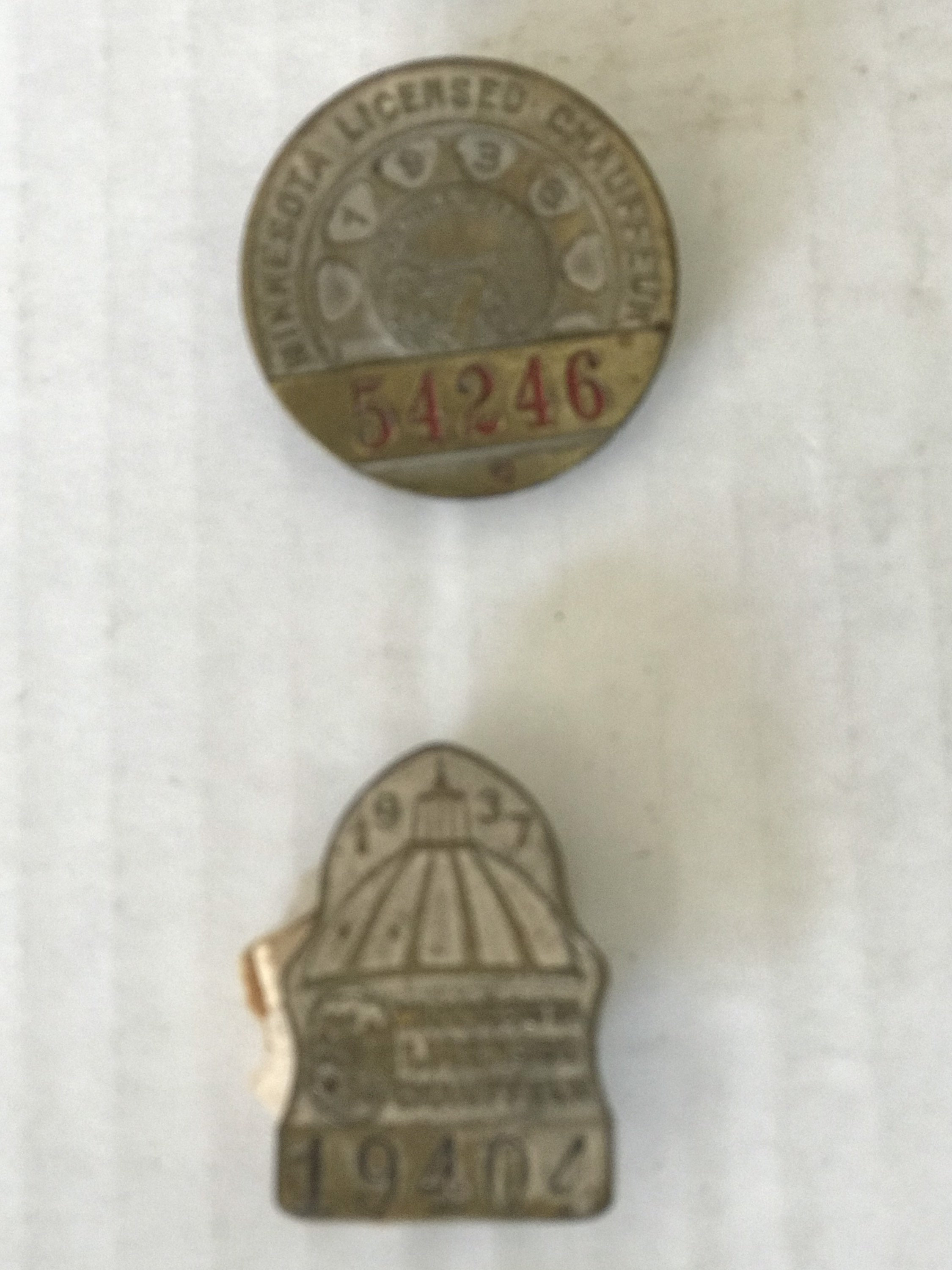 Minnesota Chauffeur Pins - Etsy