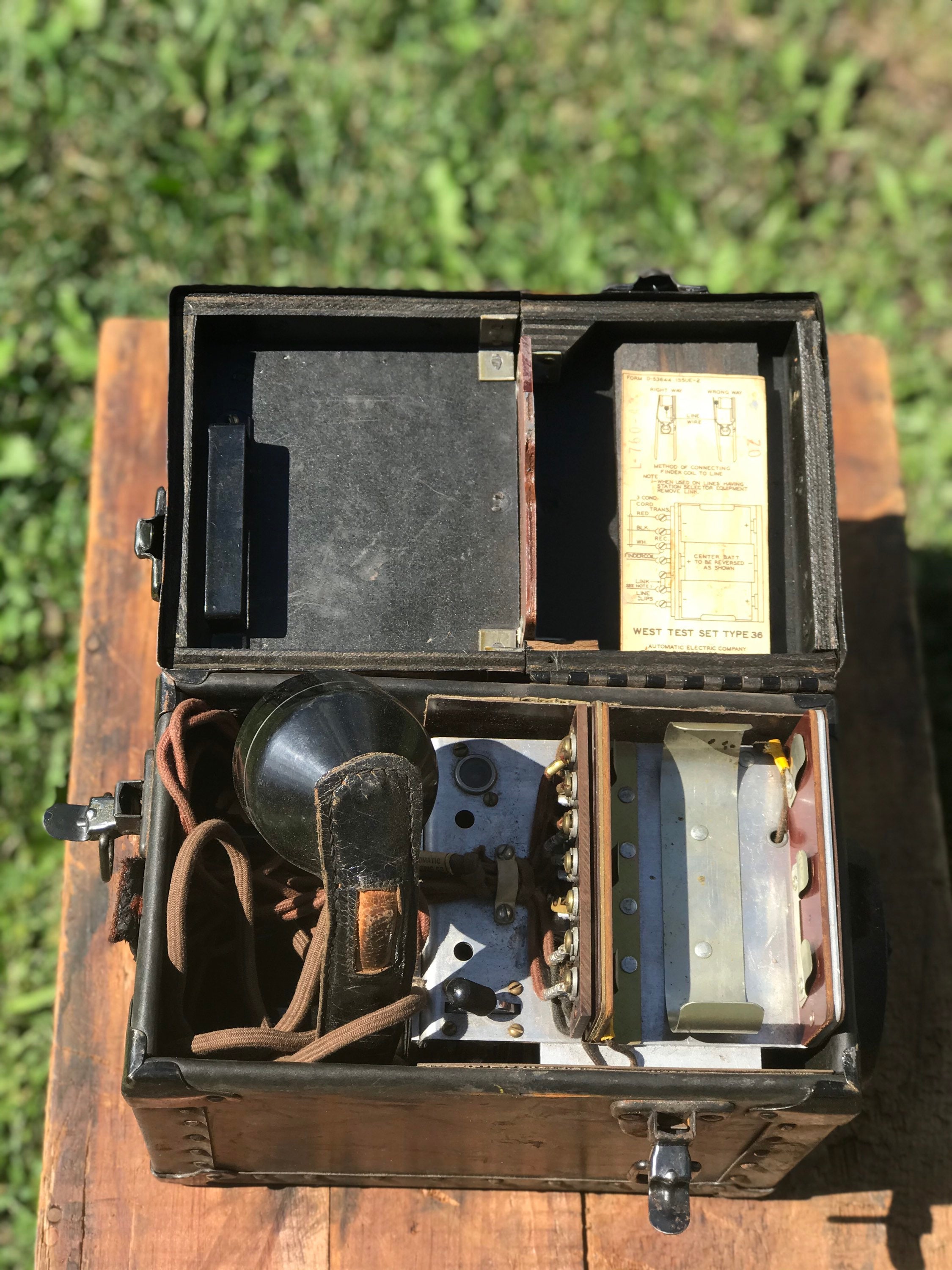 Vintage Automatic Electric the West Test Set Linemens Test - Etsy