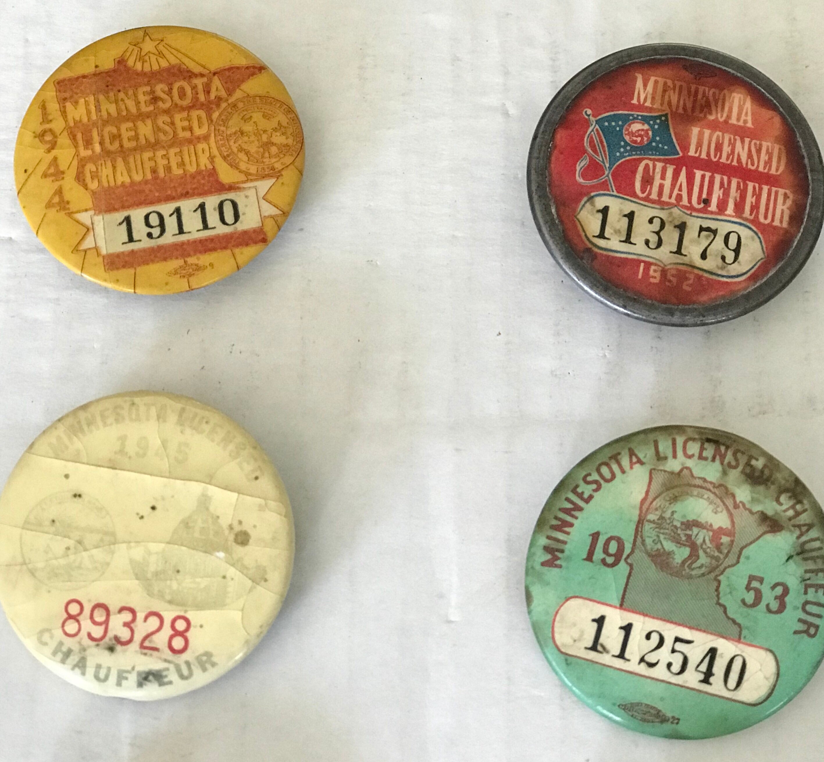 Minnesota Chauffeur Pins - Etsy