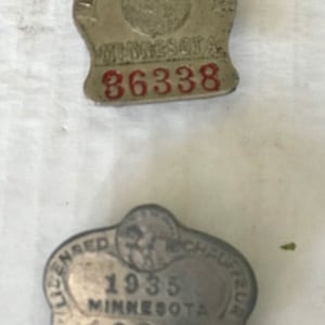 Minnesota Chauffeur Pins - Etsy