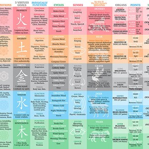 MERIDIAN Reference Chart - Etsy Australia