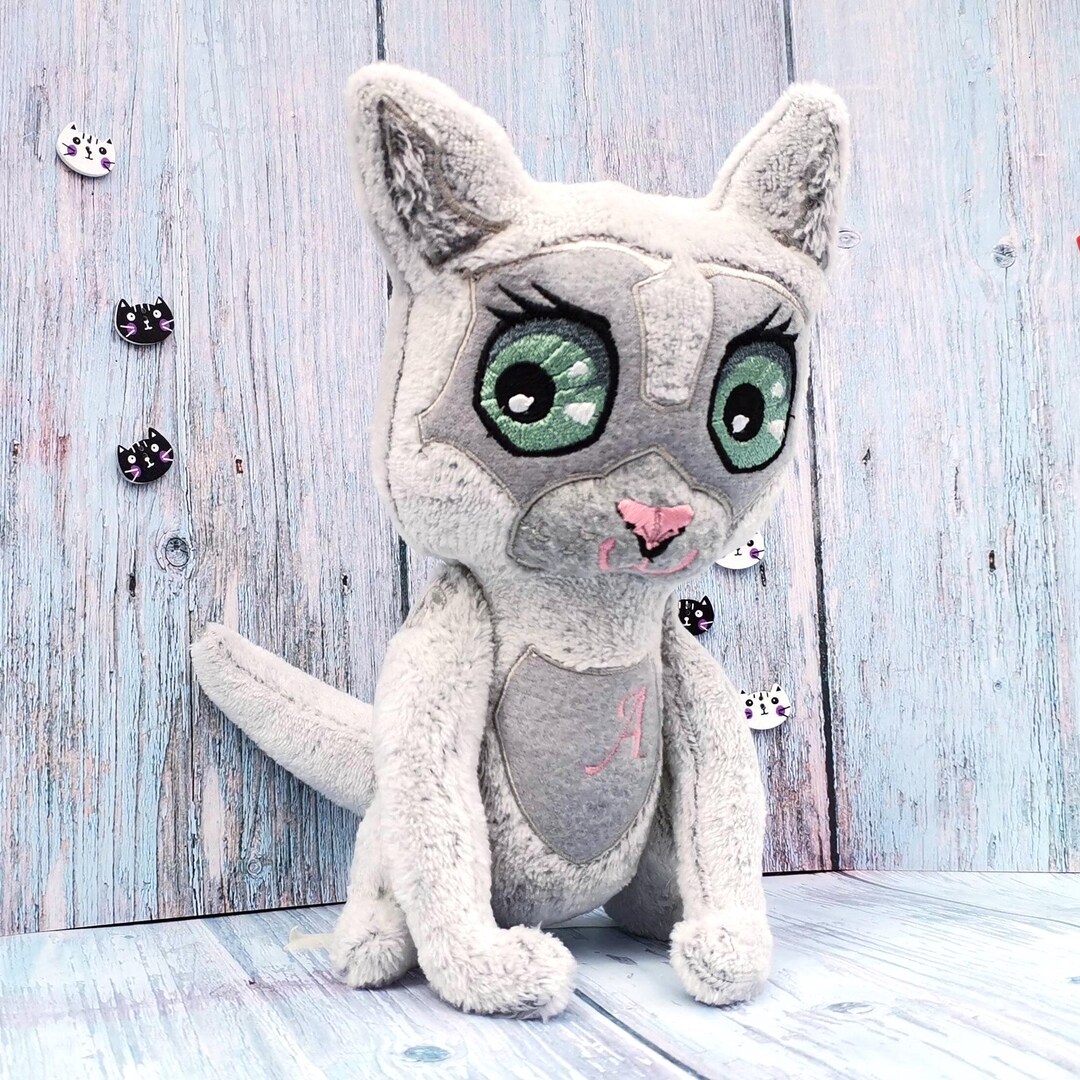 Custom Cat Stuffed Animal, Turning Children's Drawings Into Soft Toys ...