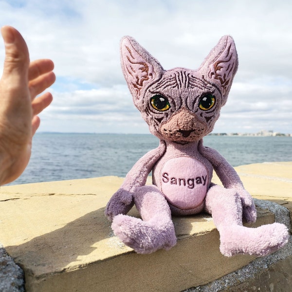 Sphinx Cat Plush - Etsy