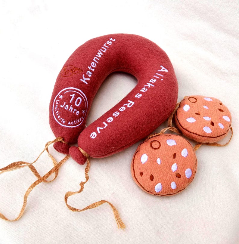 Custom Personalized Plush Salami — Funny Sausage Character Sculpture ...