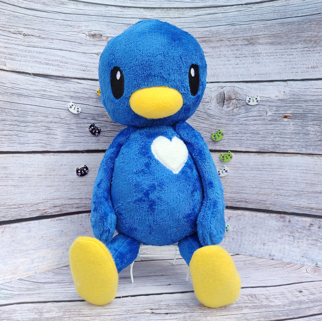 Custom Plush Penguin Blue Penguin Personalized Stuffed - Etsy