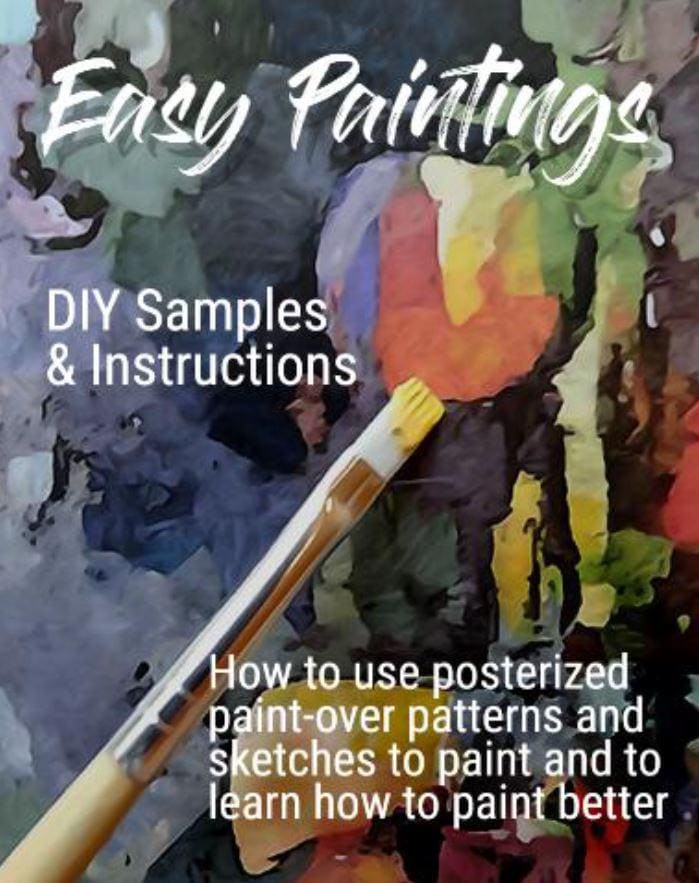 A Guide to Easy Painting - 36 Page Tutorial With DIY Paint-overs and ...