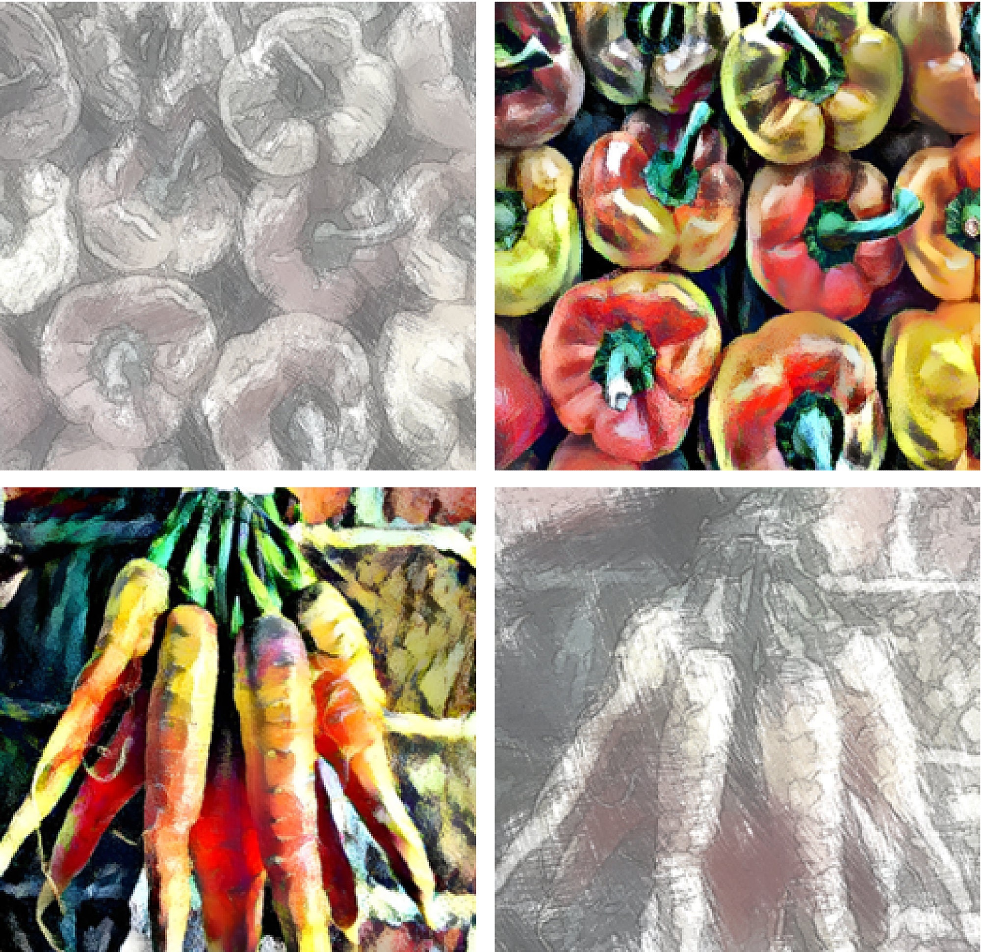 Have Fun Creating Your Own Art With Any or All of a Dozen Tinted, Paint ...