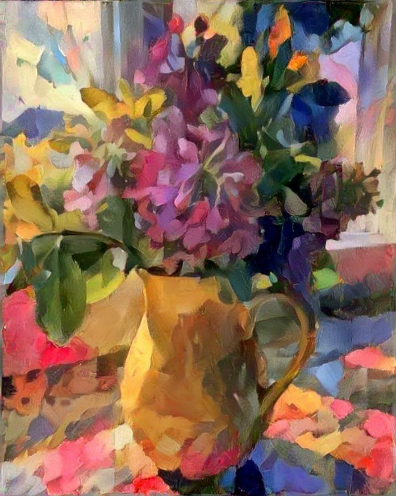 A Jug of Lilacs: DIY Paint-over in Your Acrylics, Oils, Pastels or Wall ...
